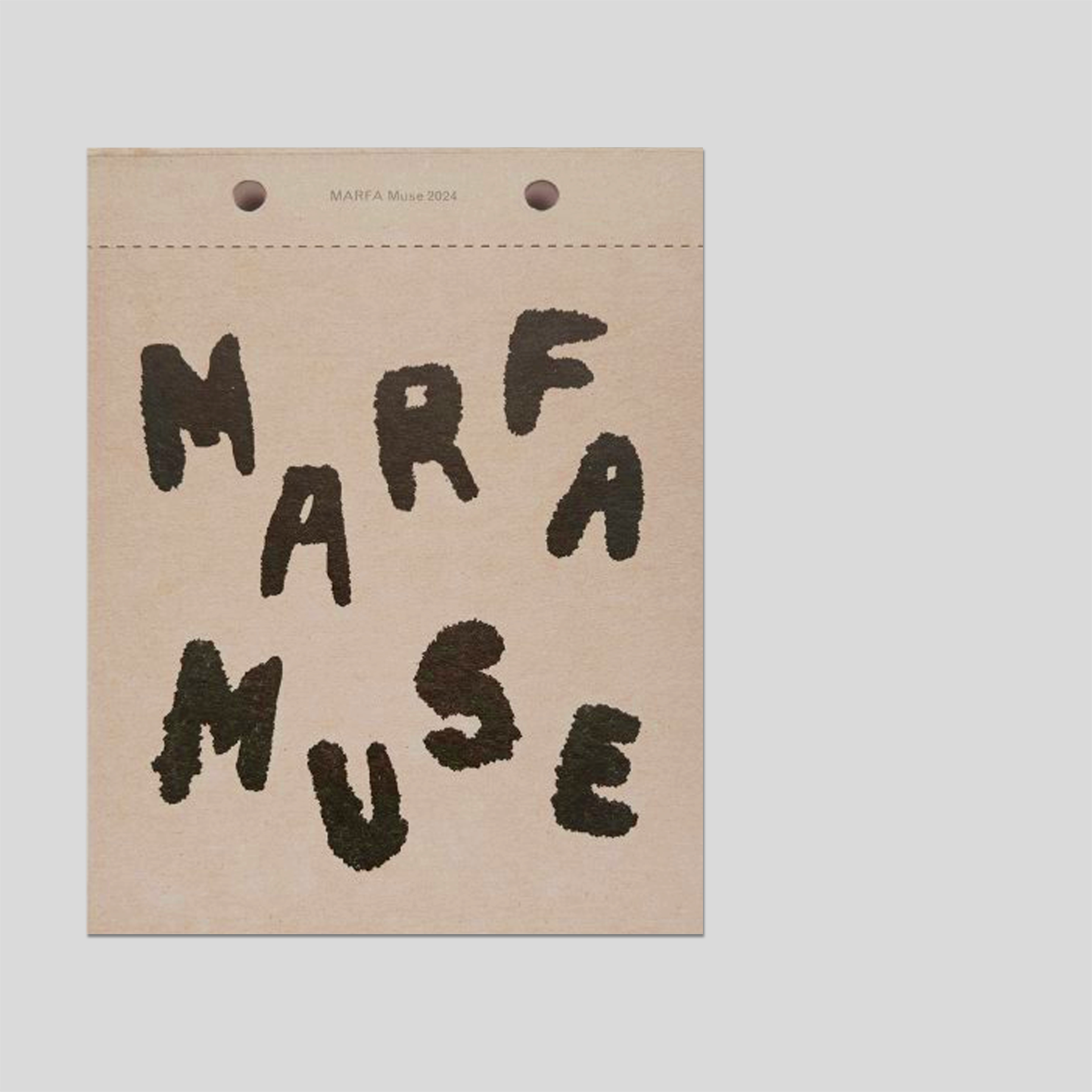 Marfa Muse 2024 – Cahier Central