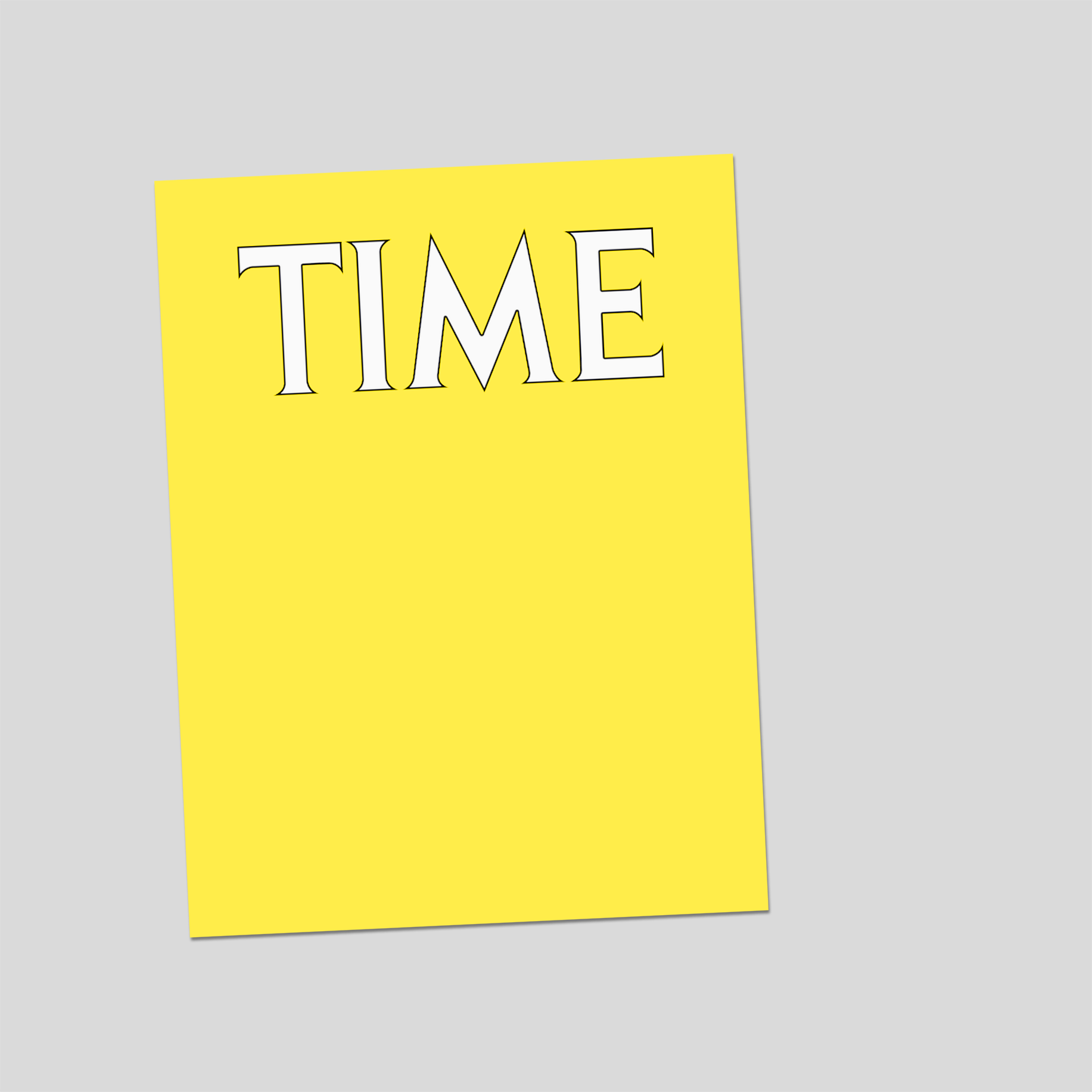TIME - Spencer Longo – Cahier Central