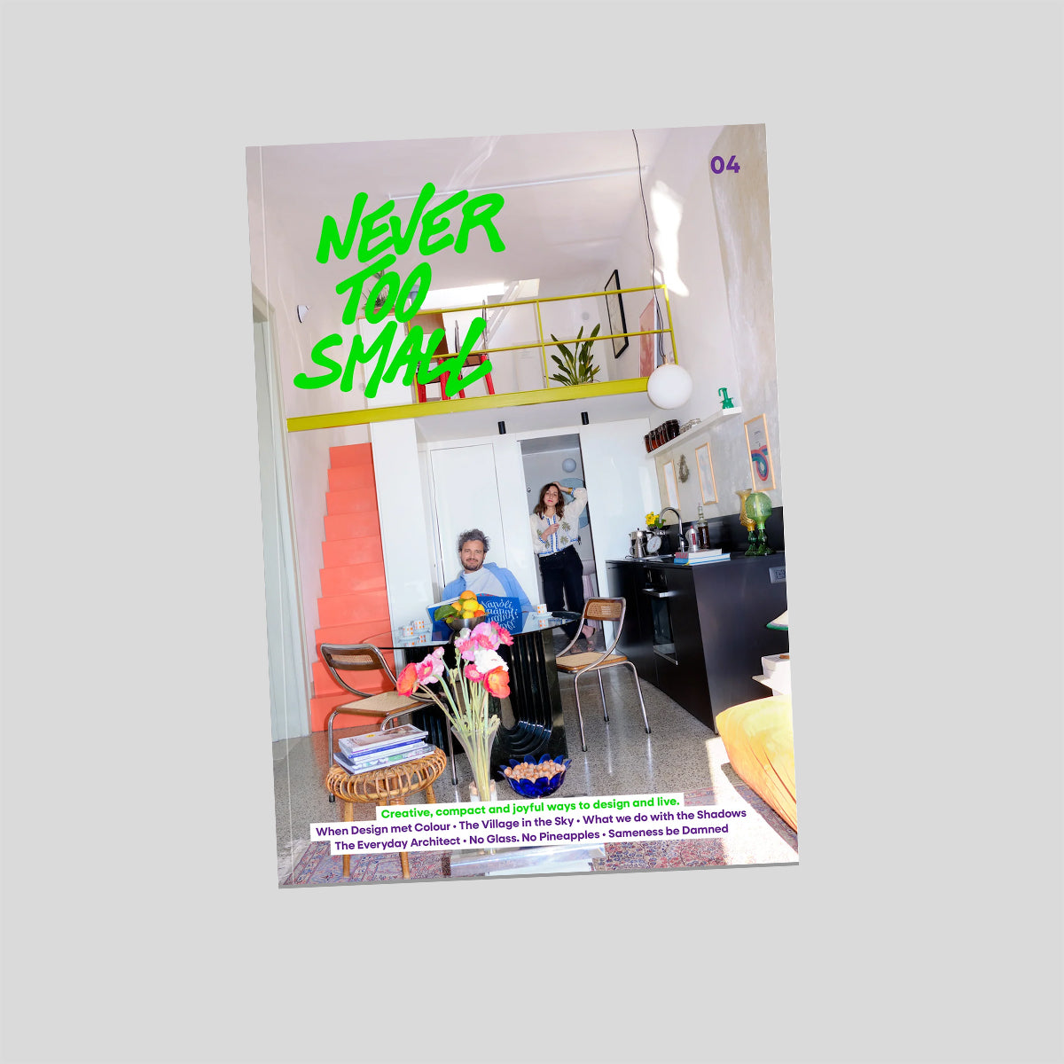 Never too small #4 – Cahier Central