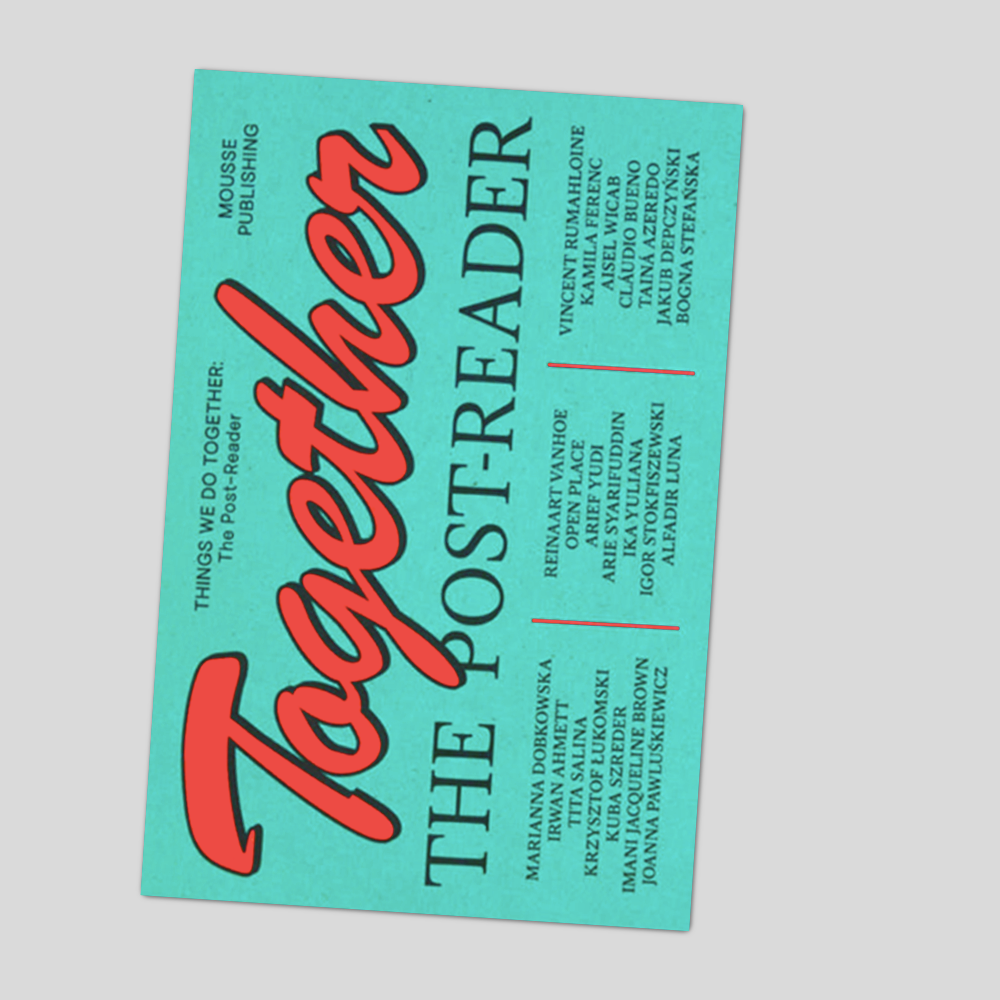 Things We Do Together - The Post-Reader – Cahier Central
